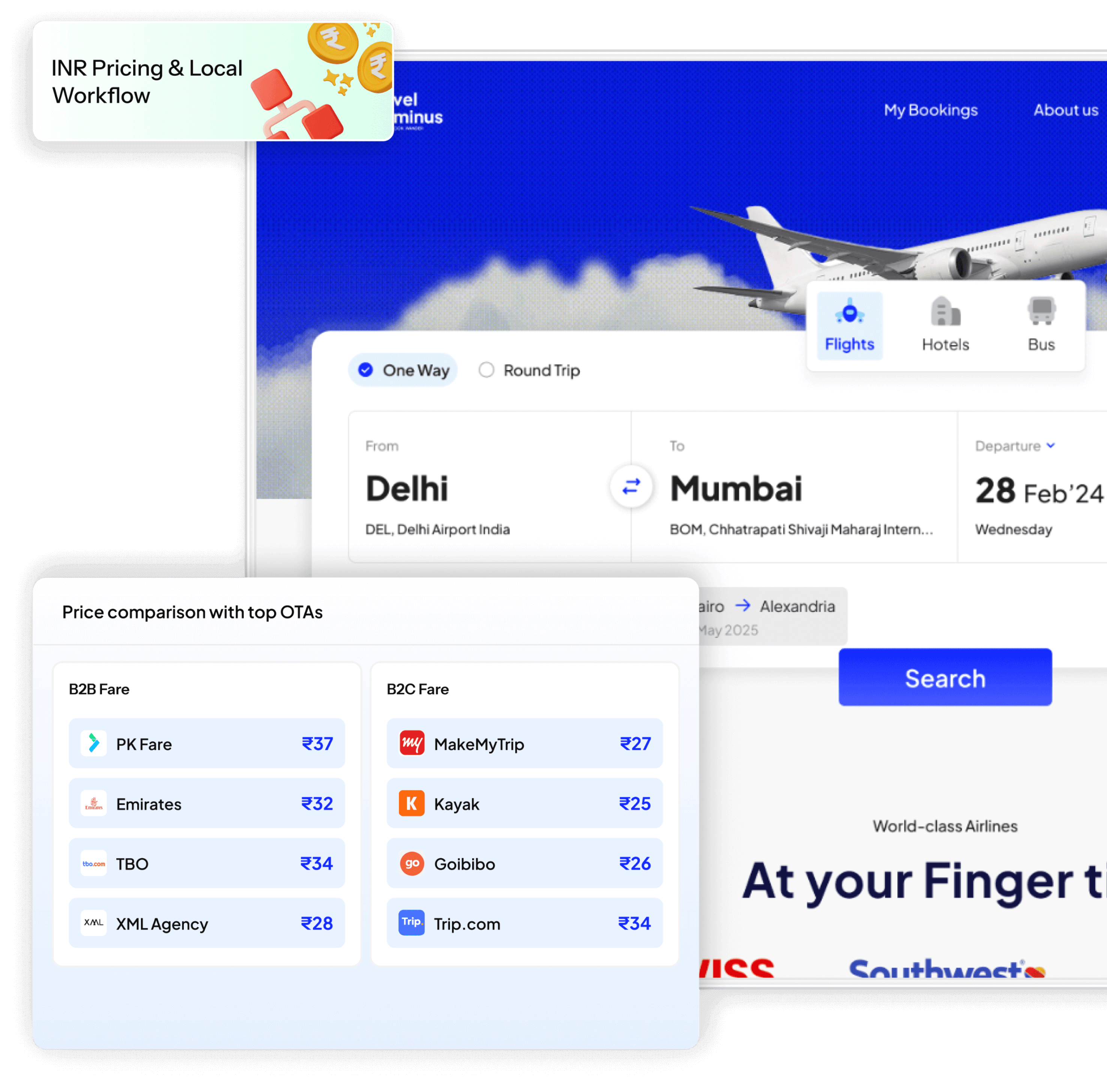 Flight Booking Basic Plan for Indian Travel Agents